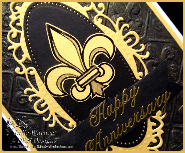Gold Fleur de Lis Anniversary – The Write Stuff