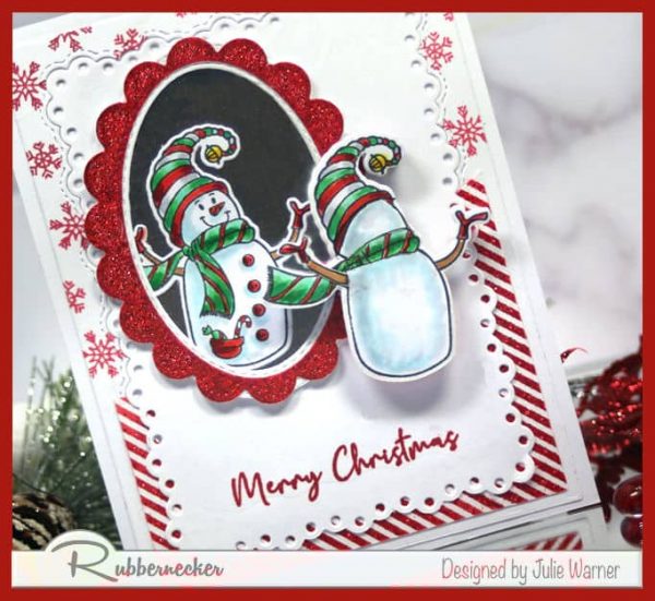 A Clever Snowman Card Idea! - Rubbernecker Blog