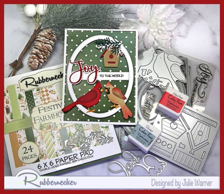 Gorgeous Handmade Cardinal Cards for Christmas! - Rubbernecker Blog