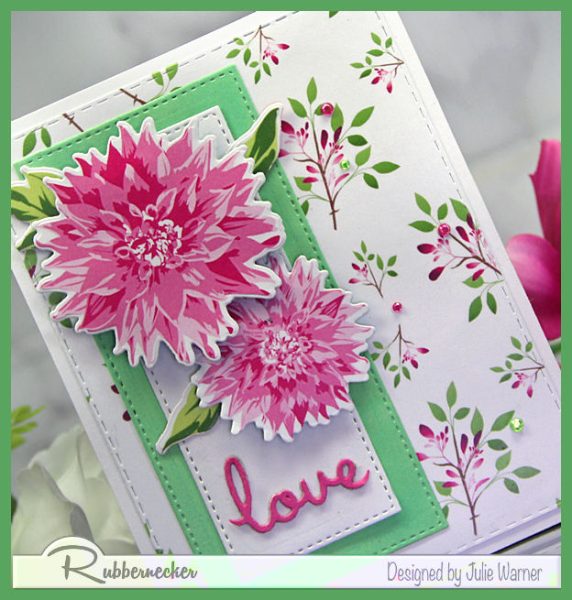 Quick and Easy Flower Card - Rubbernecker Blog